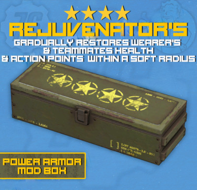FALLOUT 76 [PC] ⭐⭐⭐⭐ REJUVENATOR'S LEGENDARY RAID MOD BOX | eBay