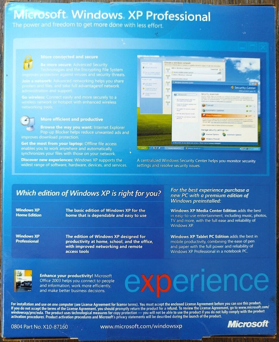 Windows Xp Professional Sp2
