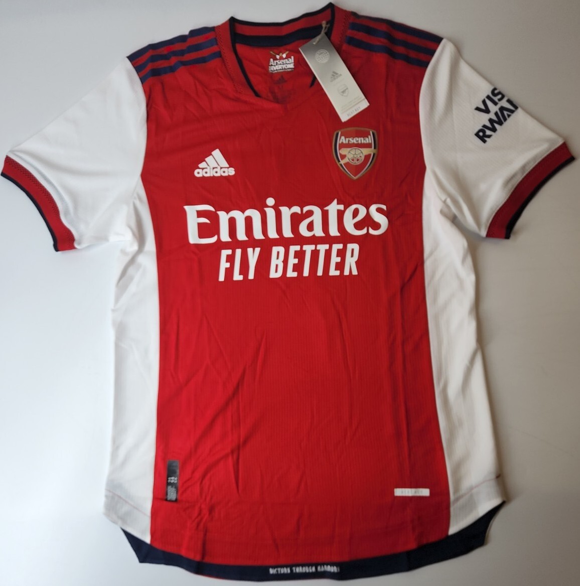Arsenal 21/22 Home Jersey Saka adidas M-2XL #7 Red Authentic Arsenal 21/22 Home Jersey Saka adidas M-2XL #7 Red Authentic