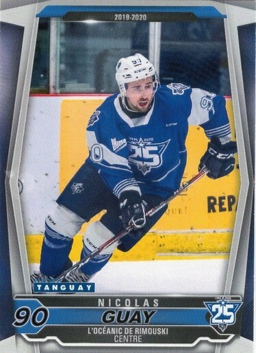Nicolas Guay 2019-20 Rimouski Oceanic Update | eBay