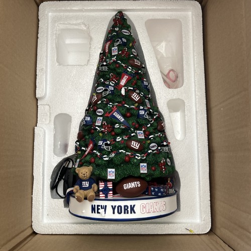 New York Giants Football NFL Decorative And Light Up Christmas Tree | eBay