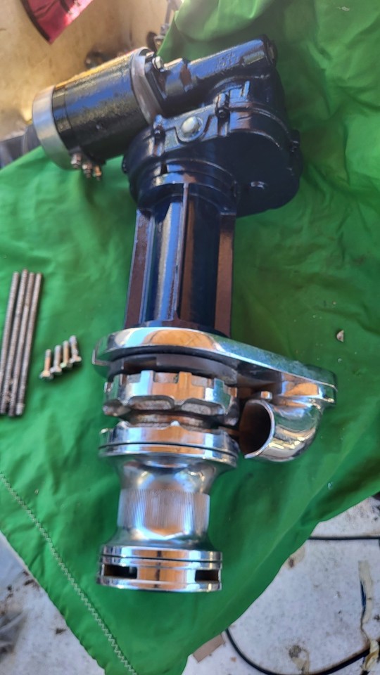 Maxwell Windlass 2200 Anchor Winch %100 Working Big Boat Parts Heavy ...