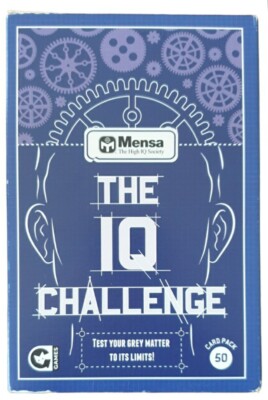 Mensa IQ Challenge Cards & The Mensa Genius Test Brand New | eBay Australia