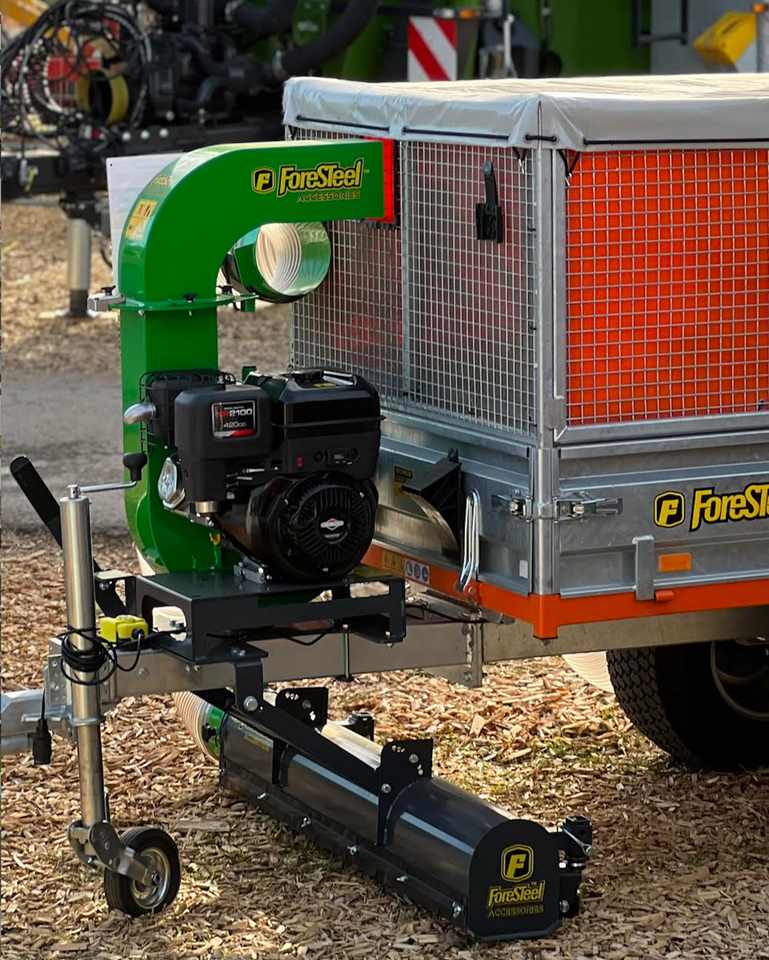 Leaf & Lawn Vacuum Wagon by FORESTEEL / commercial / large capacity 2.6 ...