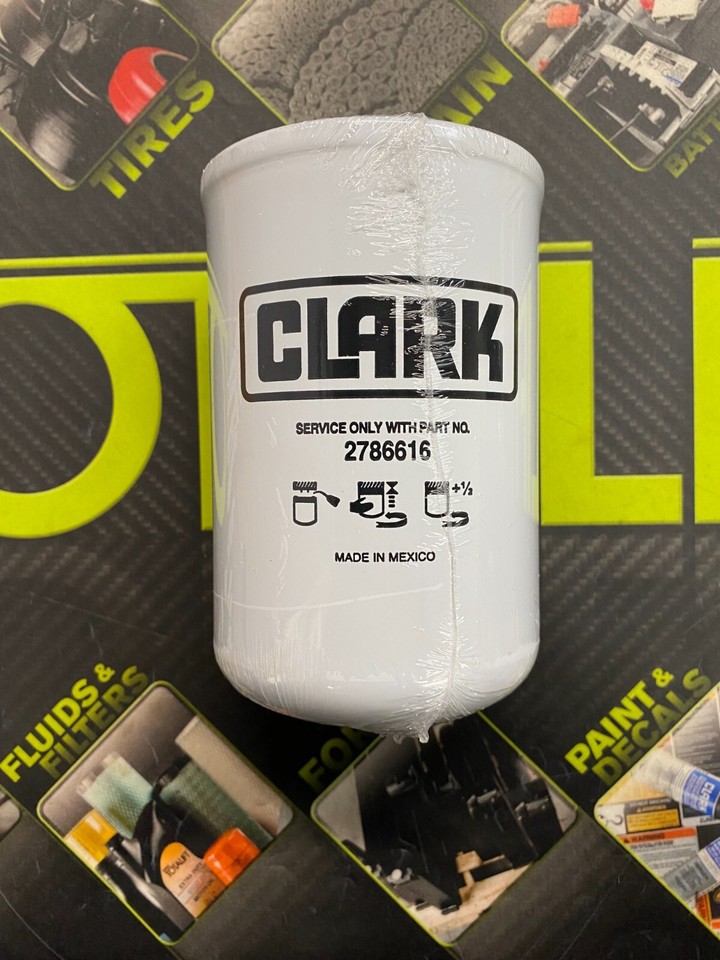 CLARK Forklift Transmission/Axle Filter (CGC/CGP/C/S20-35) #2786616 Key ...