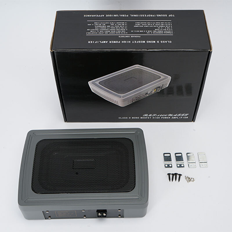 8" 1200W Car Bass Box Audio Subwoofer Sub Speaker Amplifier | eBay UK