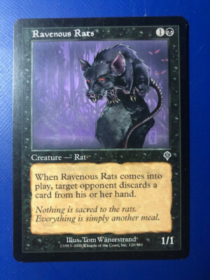 Ravenous Rats Invasion Magic Cards, Excellent/LP, COMBINED SHIPPING | eBay
