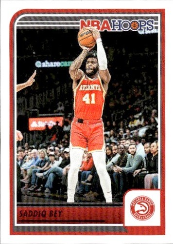 2023-24 Hoops #136 Saddiq Bey Atlanta Hawks Basketball | eBay
