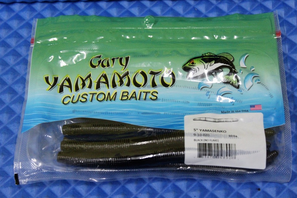Gary Yamamoto 5" Yamasenko Custom Baits 9-10 Series 10 Pack CHOOSE YOUR ...