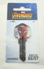 Marvel Avenger Infinity War Spider-Man Door Lock KW1/10 66/97 Key Blank ...