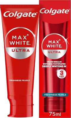 COLGATE Max White Ultimate ultra Catalyst Toothpaste 75 ml uk#1 New ...