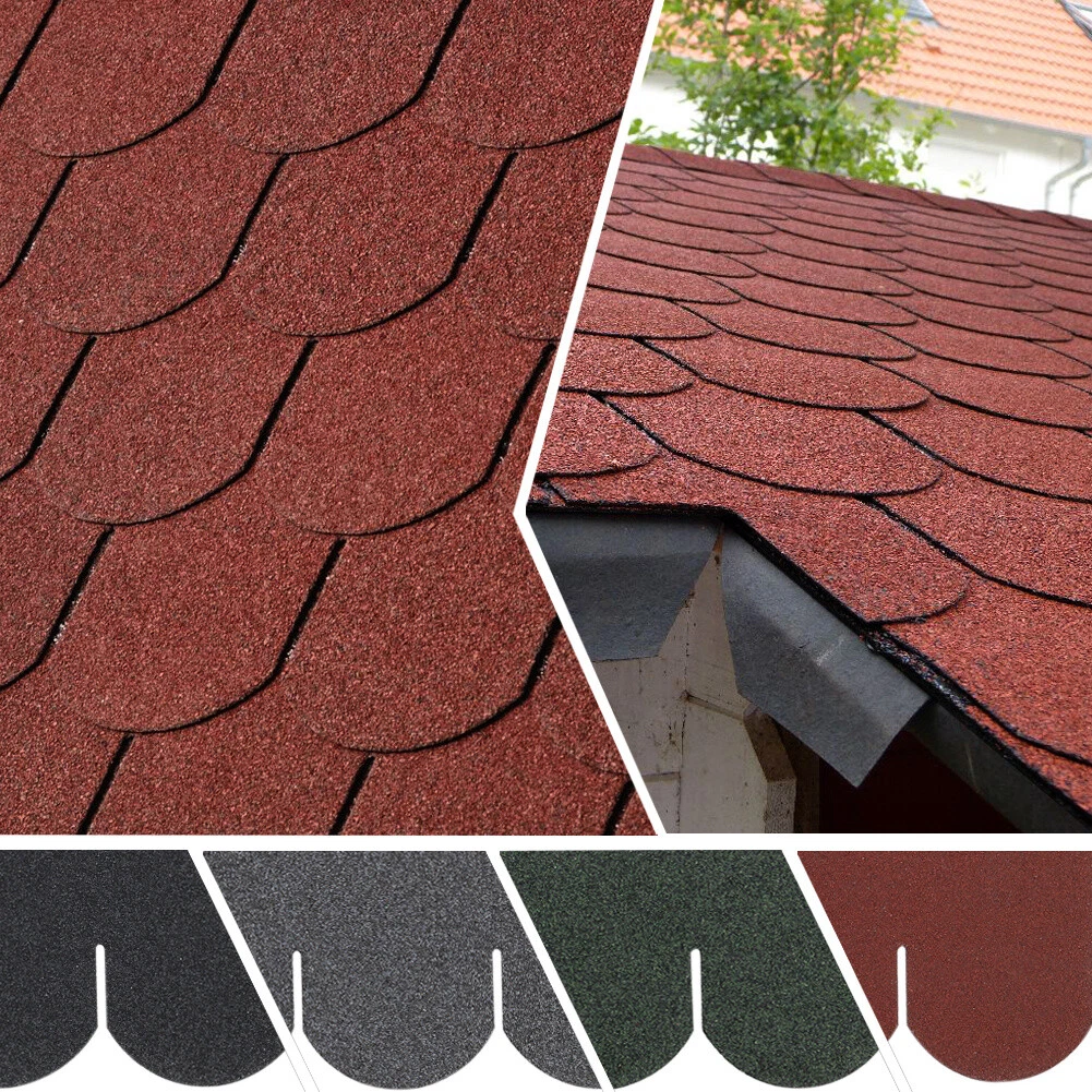 Decorative Felt Roof Shingles | Shelly Lighting