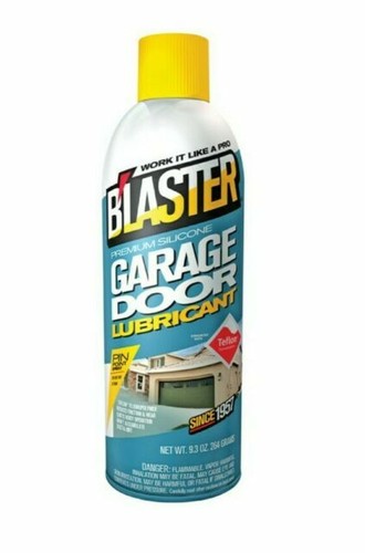 Blaster Garage Door Lubricant Spray 9.3 Oz. Premium Silicone ...