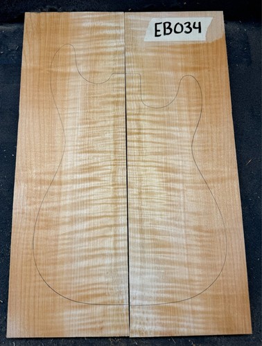 flame figured maple carve-top/guitar body | eBay