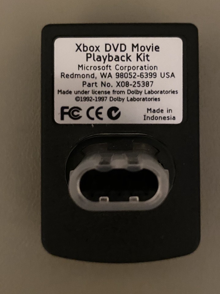 Genuine Microsoft Original Xbox DVD Receiver - No Remote - Tested... | eBay