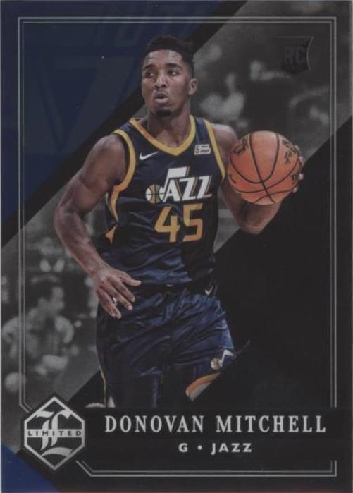 2017-18 Panini Chronicles - Limited Donovan Mitchell #398 Blue /149 (RC ...