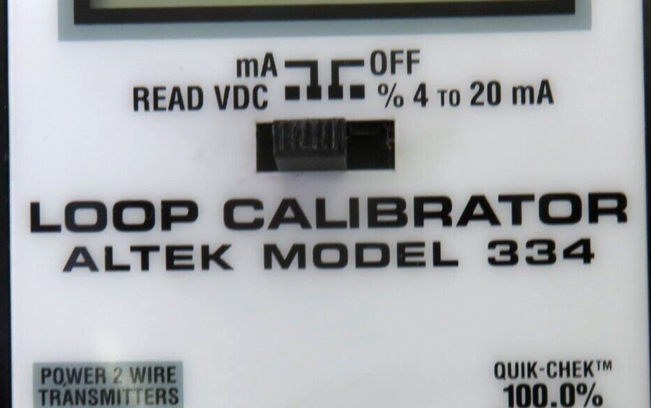 ALTEK 334 Loop Calibrator, FOR PARTS/ REPAIR | eBay