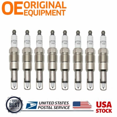 8PCS OEM Motorcraft SP546 Spark Plugs SP-546 PZK14F New For Ford F150 ...