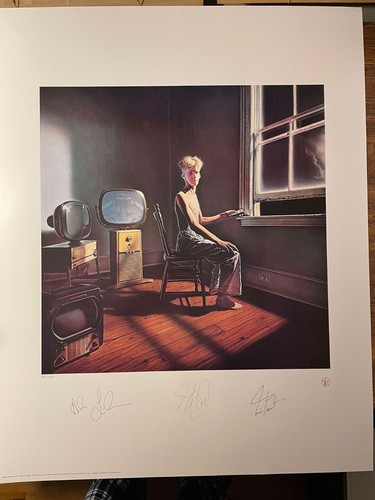 RUSH Power Windows Official Cover Art Print by Hugh Syme numbered ...