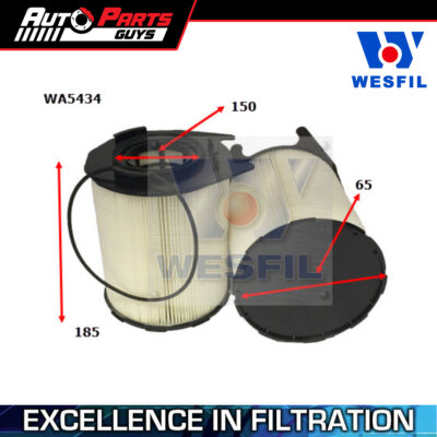 Wesfil Air Filter A1941 fits Mercedes Benz CLA-Class CLA 45 AMG 4-matic ...