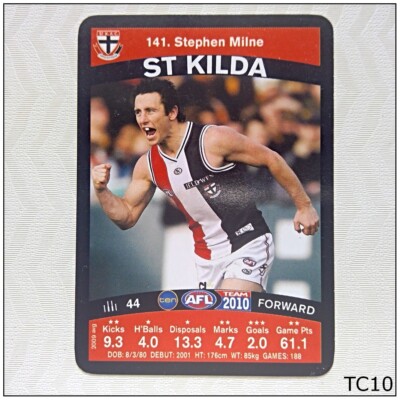 AFL Teamcoach 2010 #141 Stephen Milne | eBay Australia