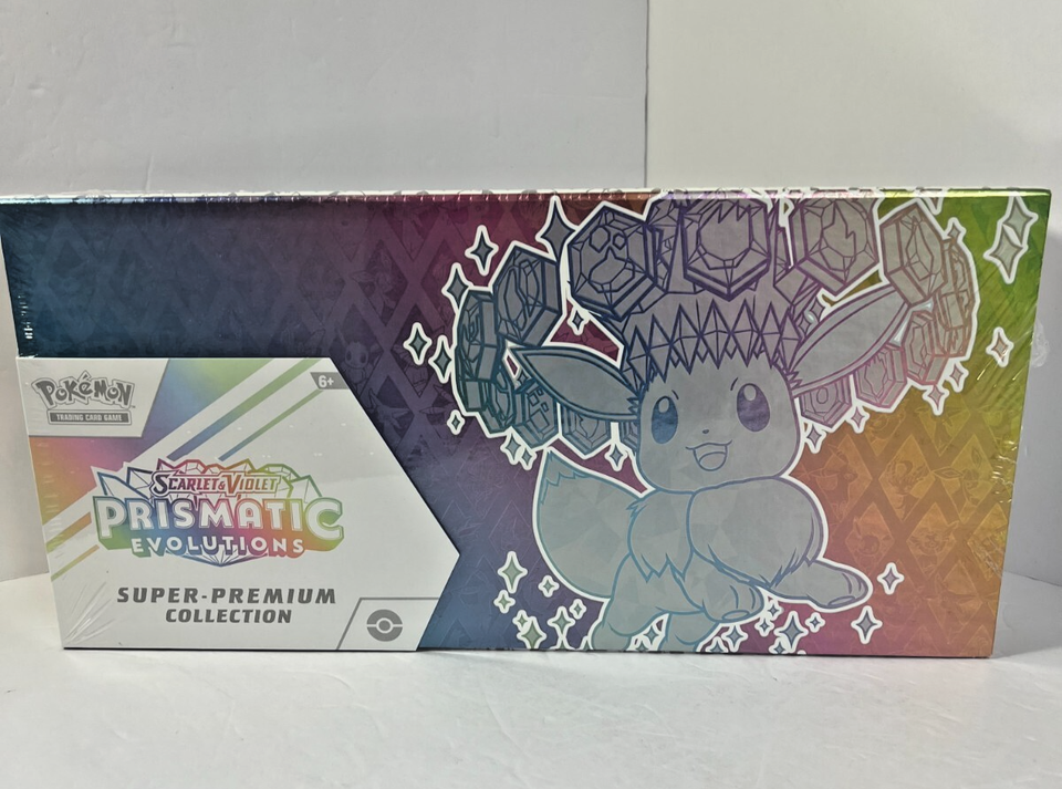 👑 TWO Pokémon Prismatic Evolution SPC Super Premium Collection SEALED 👑 ...