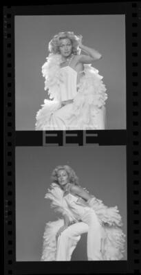 2 Leigh Christian Movie Actress Model Harry Langdon Negative w/rights ...