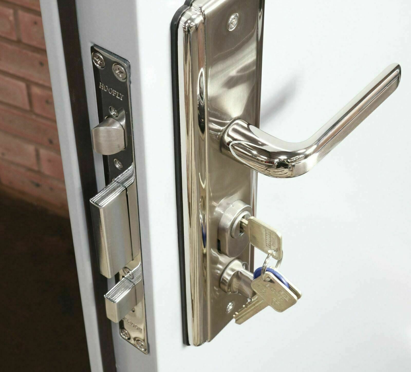 Hooply Lock, Handle & Euro Cylinder Set | Steel Container Door Locks ...