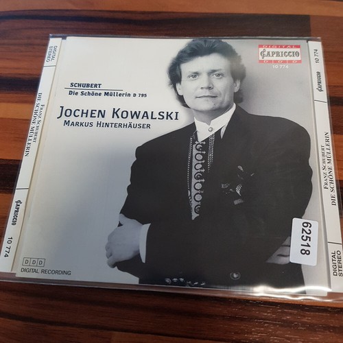 JOCHEN KOWALSKI: Schubert - Die schöne Müllerin D 795 > VG+/VG+(CD) | eBay