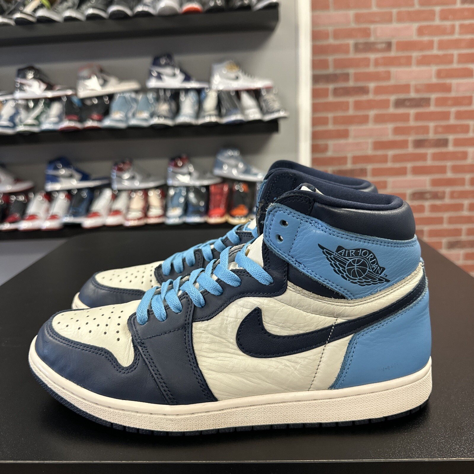 555088 140 Jordan 1 Retro High OG Obsidian UNC 2019 SIZE 11 🔥 ...