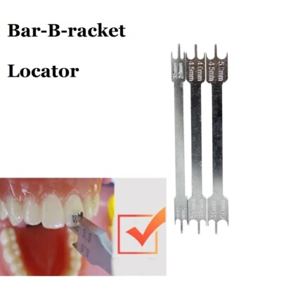 3 Size Dental Orthodontic Bracket Positioner Bracket Placement Gauge ...