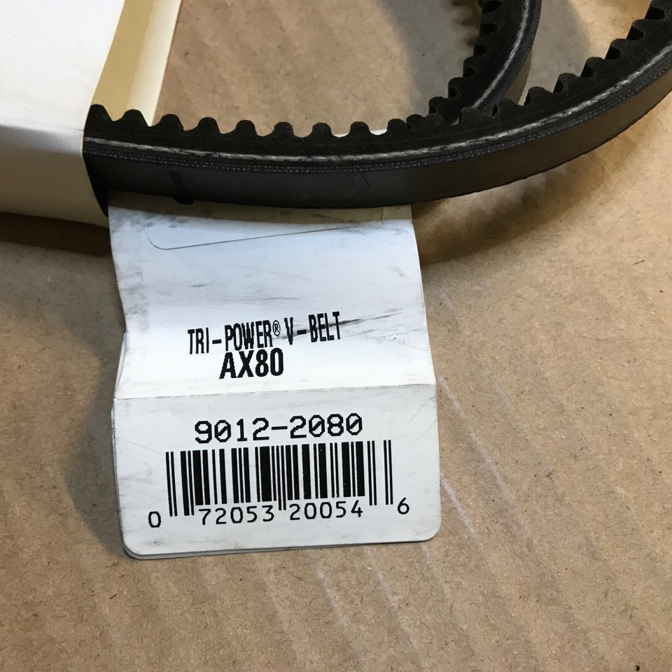 (Lot of 4) Gates Tri-Power Vextra AX80 V-Belt V80 Series *NEW* | eBay