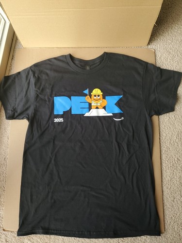 Amazon Peak 2025 Employee T-Shirt Sz Large | eBay