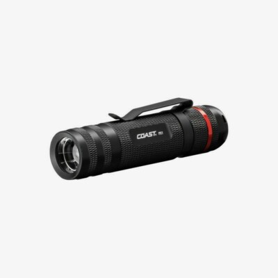 Coast PX1 Black LED FLASHLIGHT Belt Clip 315 Lumens AAA Weatherproof ...