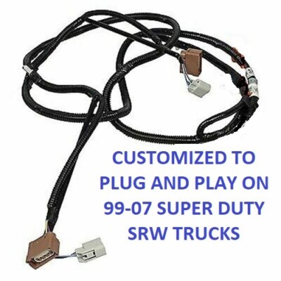 1999 2004 2007 FORD F250 F350 BED TAIL LIGHT CONVERSION HARNESS 08 16 ...