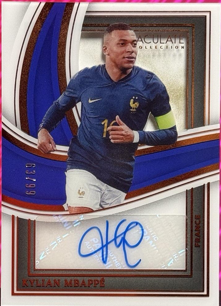 2023-24 Panini Immaculate Collection - Shadowbox Signatures Kylian ...