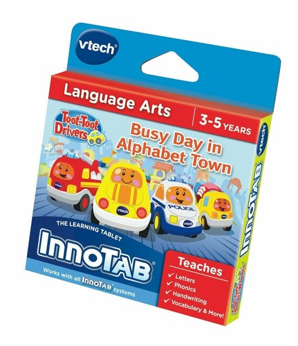 VTech InnoTab Software: Busy Day in Alphabet Town Educational Learning ...