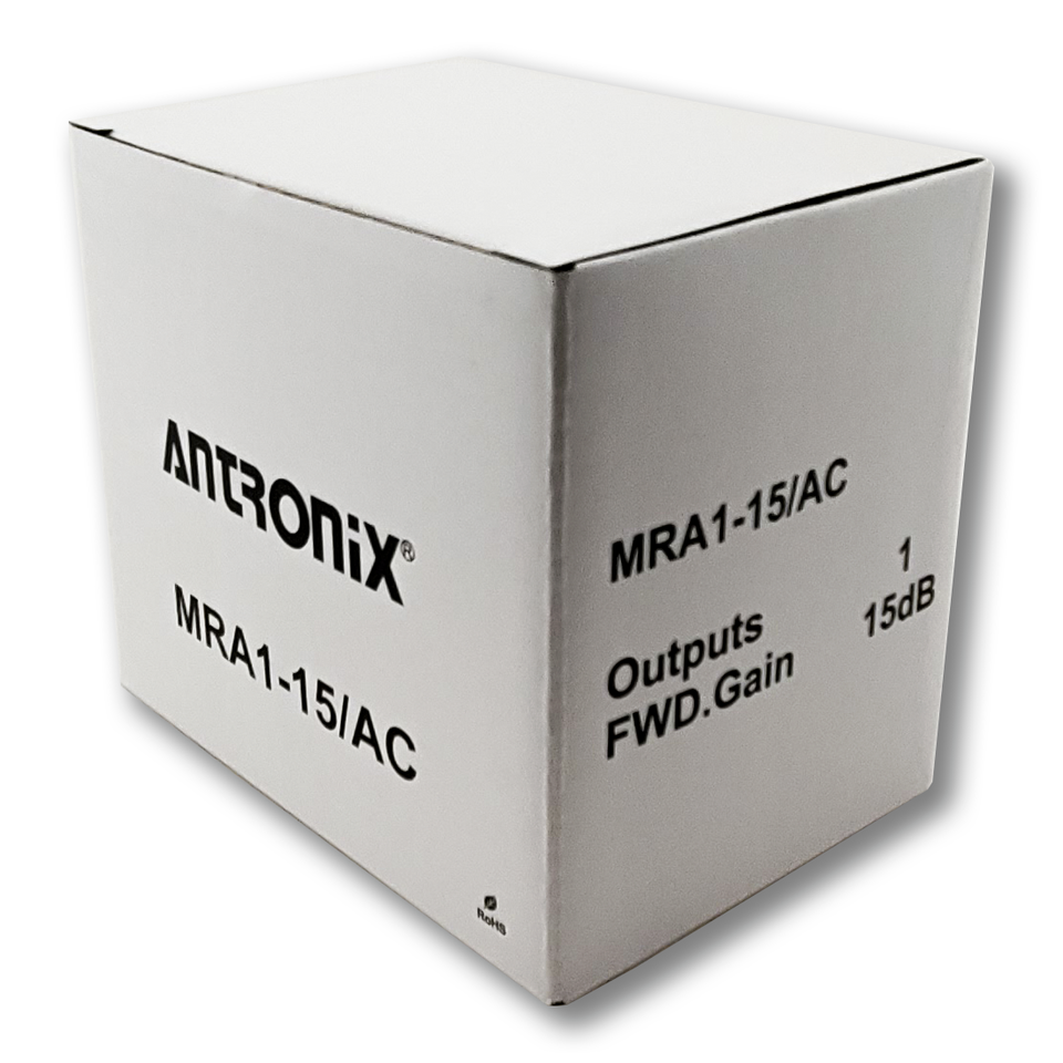 ANTRONIX MRA1-15/AC AMP COAXIAL CABLE AMPLIFIER w/ POWER ADAPTER | eBay