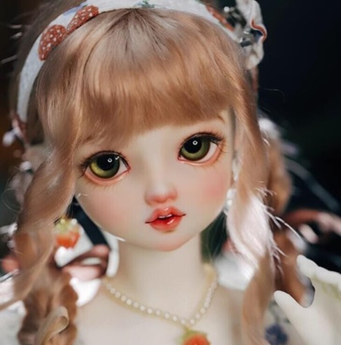1/3 BJD Doll Volks Lieselotte Normal Color- Free Face Make UP+Free Eyes ...