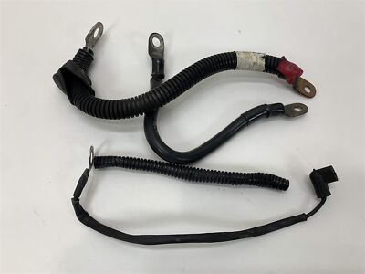 Harley-Davidson 2003 Softail Deuce Battery Cables 70060-92B / 70078-00B ...