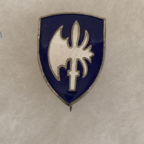 WW2 US ARMY 65TH INFANTRY DIVISION UNIT DUI CREST INSIGNIA PIN'S BADGE ...