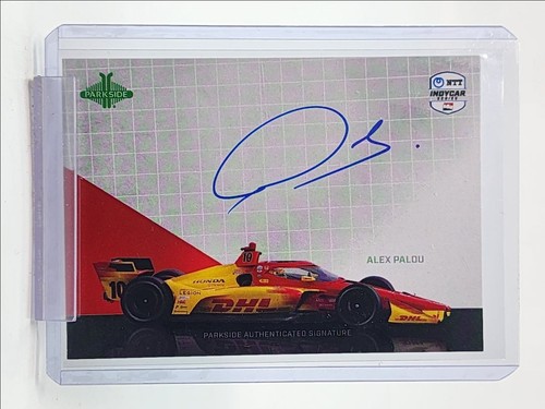 ALEX PALOU 2025 PARKSIDE INDYCAR SIGNATURE SERIES AUTOGRAPH AUTO Q4664 ...