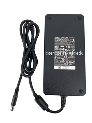 19.5V 12.3A 240W AC Adapter Charger For Dell Precision 7670 7680 7770 ...