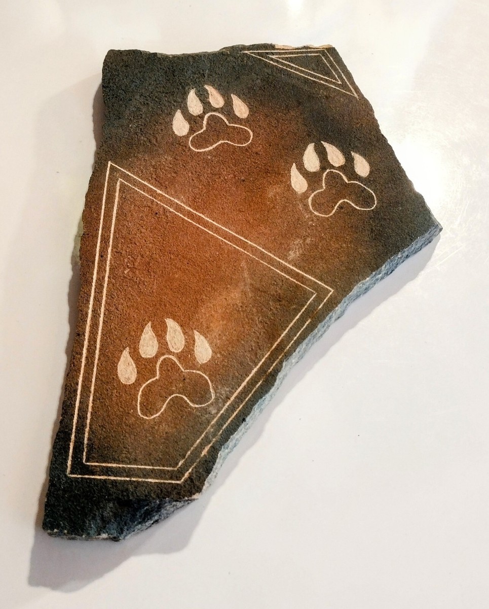 Native American Bear Paw Print