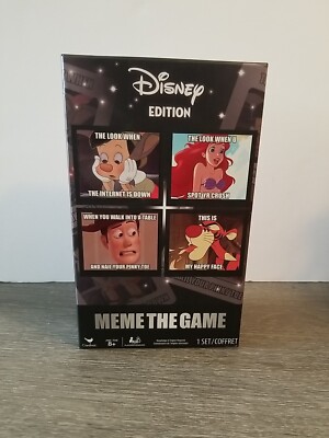 Disney "Meme The Game" Card Game 1 Set New & Sealed | eBay