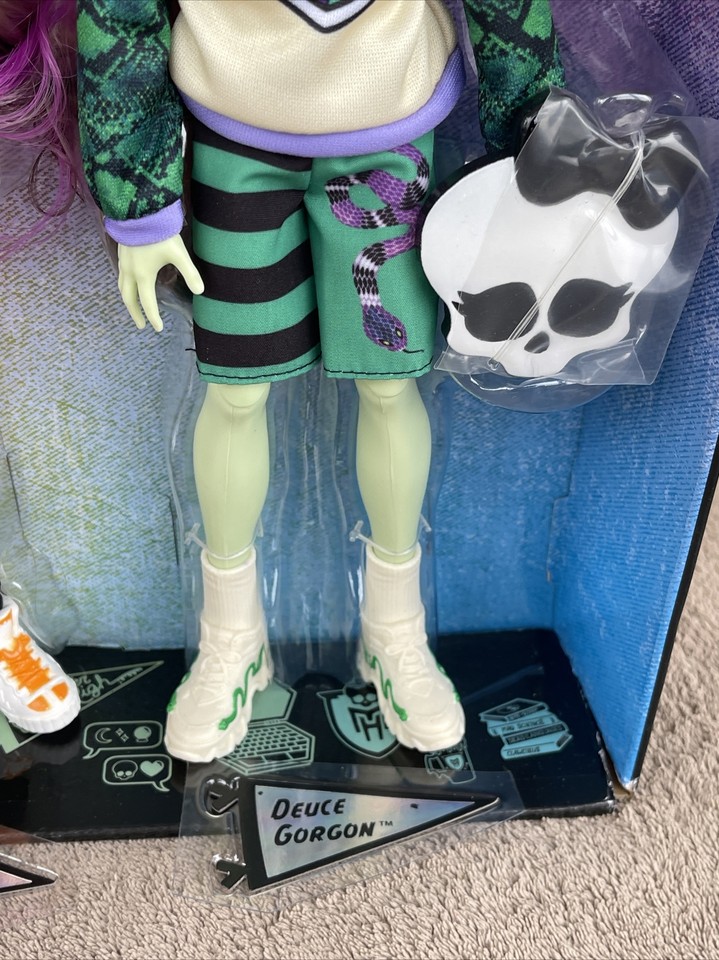 Monster High Ghoul Spirit G3 Doll Deuce Gorgon, Cleo De Nile & Clawdeen ...