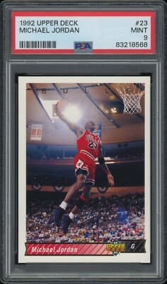1992 Upper Deck Michael Jordan Card #23 (PSA 9) | eBay
