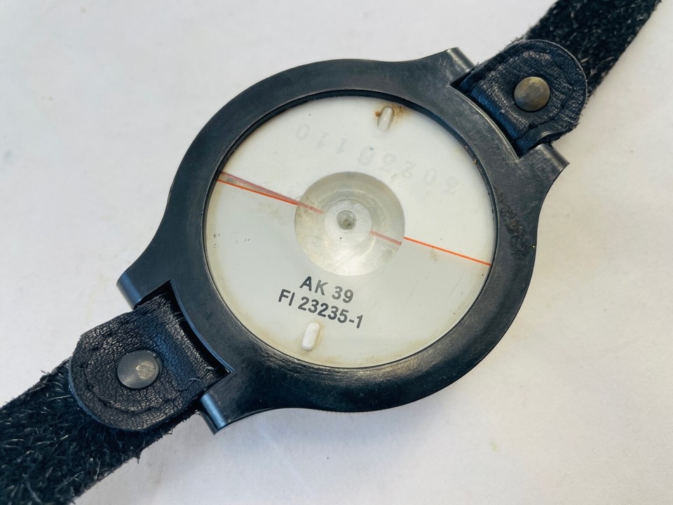 German WWII Pilot Luftwaffe Aviator AK39 Navigation Wrist Compass | eBay