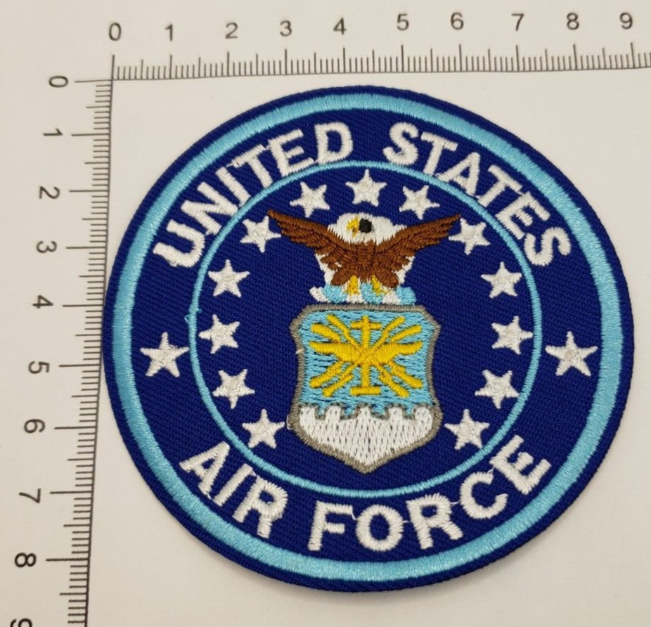 United States Air Force Armed Forces Iron-on Hard Rock Band Patch #131 ...