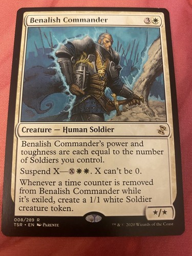 Magic the Gathering MTG Benalish Commander (8) Time Spiral Remastered ...